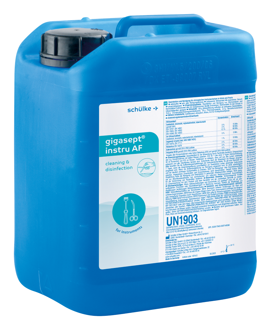 gigasept® instru AF 5 l , Aldehyde-free disinfectant and cleaner for i ...